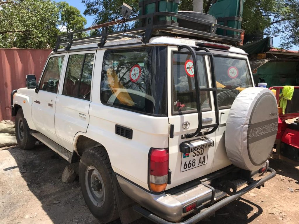 Car Rental South Sudan, Juba, Long Term Car Hire with Driver